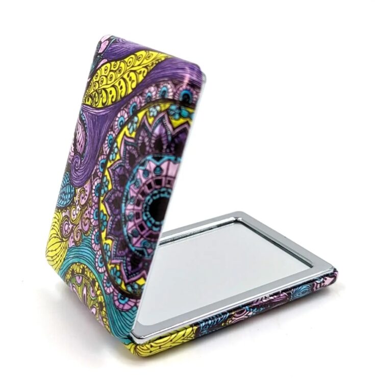 Folding Compact Mirror - Laura Richards Boutique